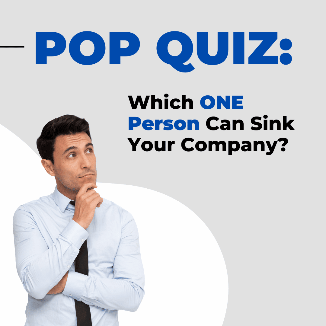 This ONE Person Can Sink Your Company - iIT